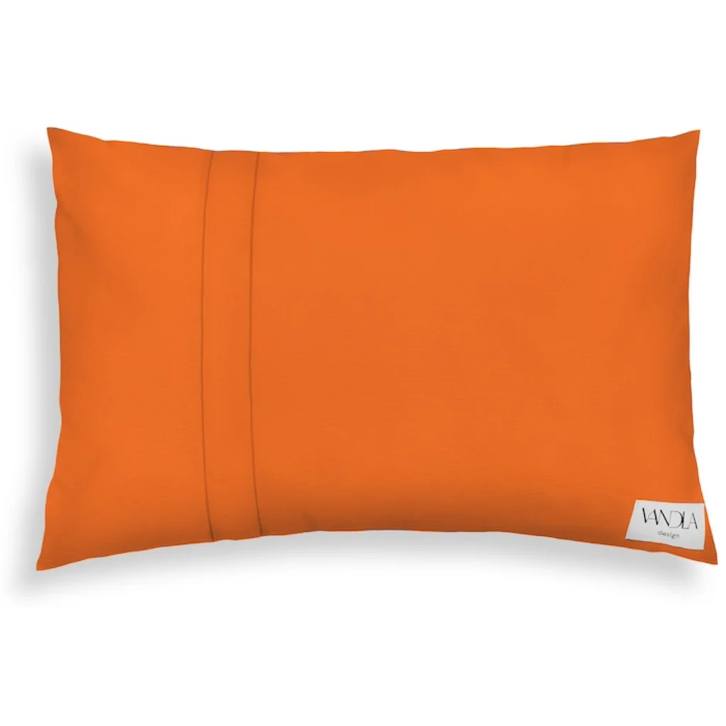 Modulare Kissenhülle rechteckig Farbkombinationen mit Orange – LAMA Living