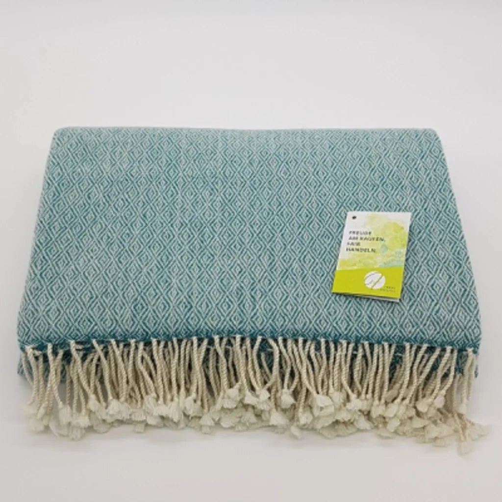 Decke mit Diamant-Muster – Lama Living